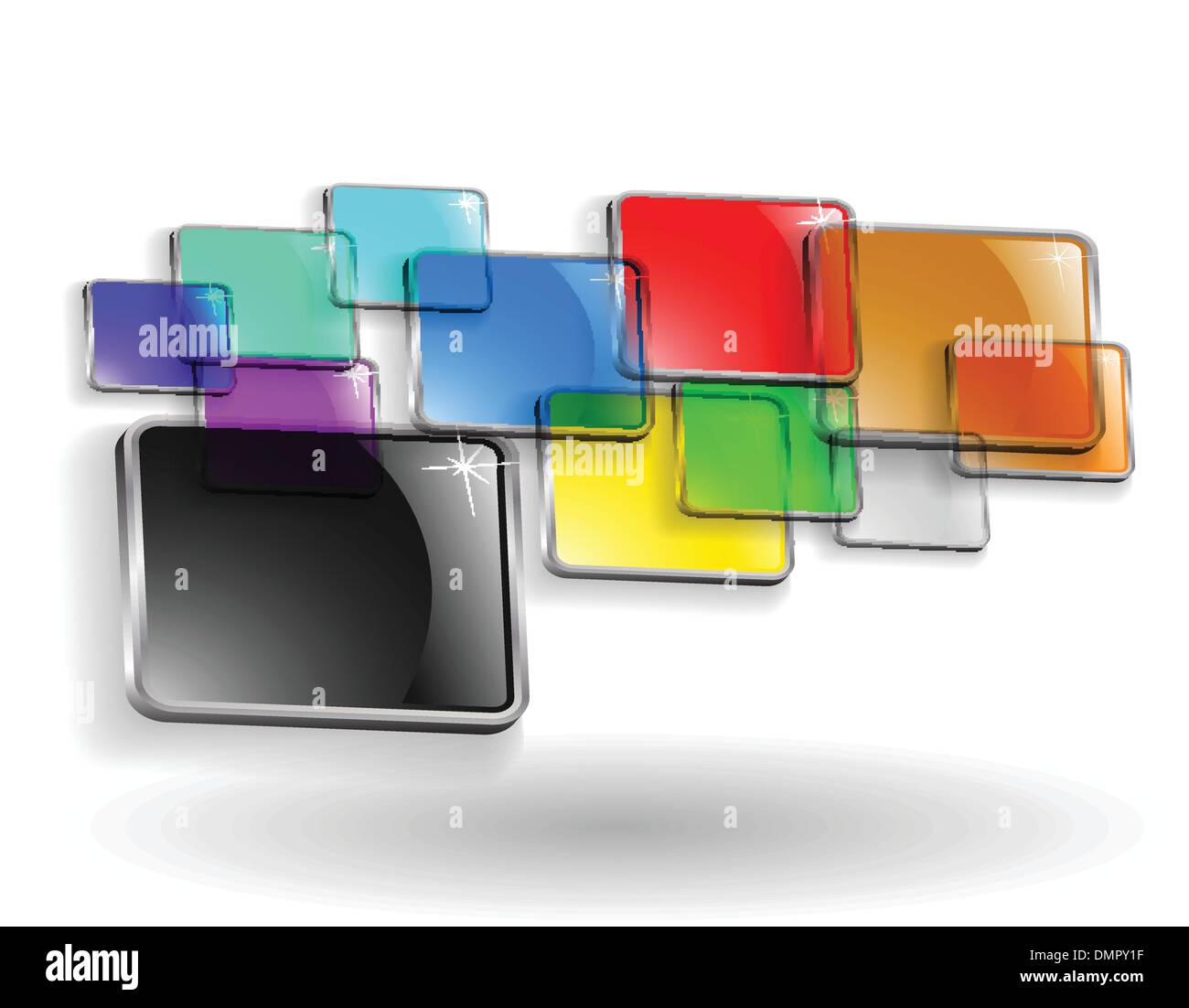 the vector abstract color background Stock Vector Image & Art - Alamy