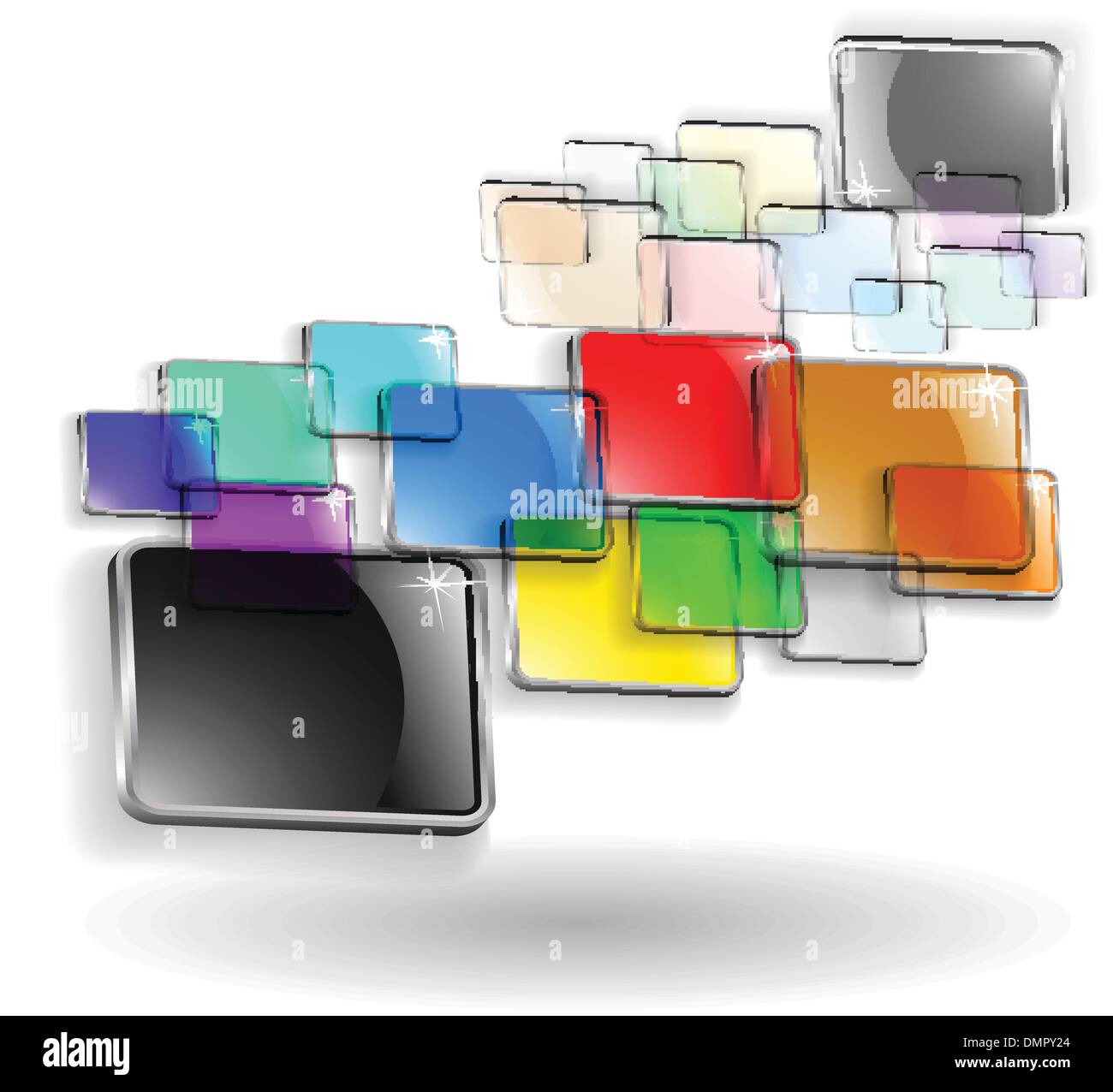 the vector abstract color background Stock Vector Image & Art - Alamy