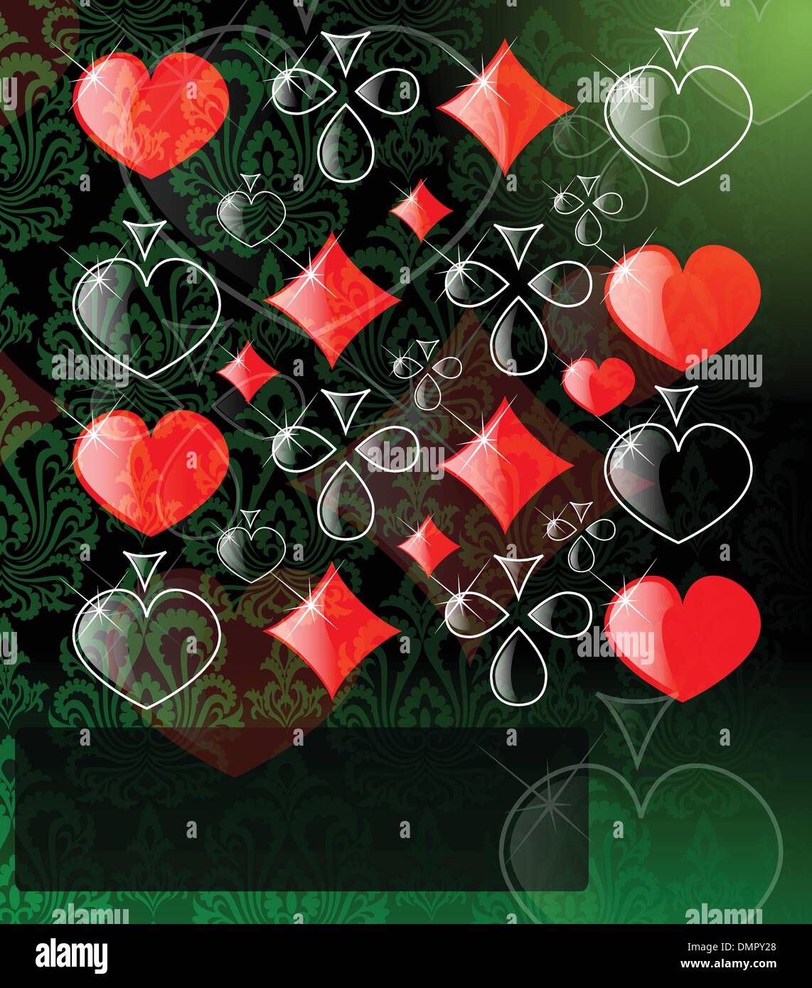 the vector abstract play card background Stock Vector Image & Art - Alamy