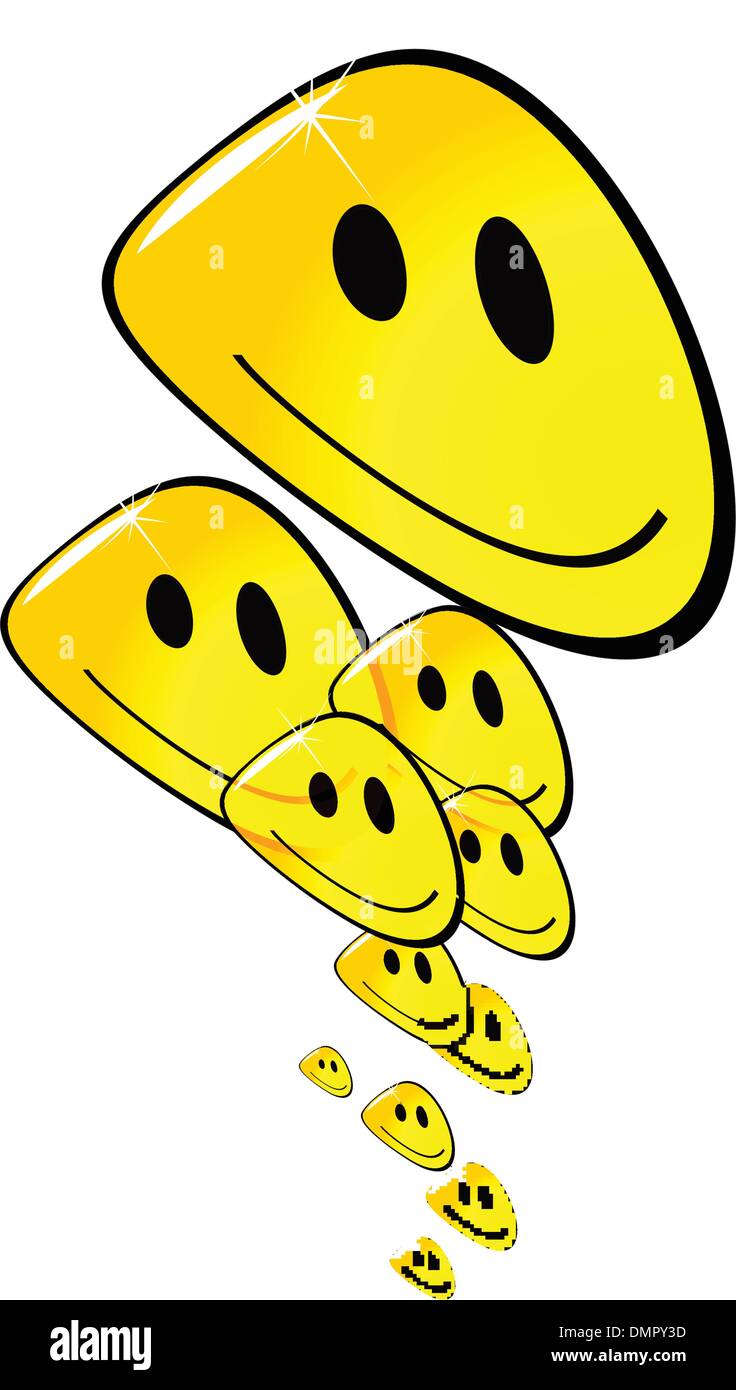 the abstract vector smile background Stock Vector Image & Art - Alamy