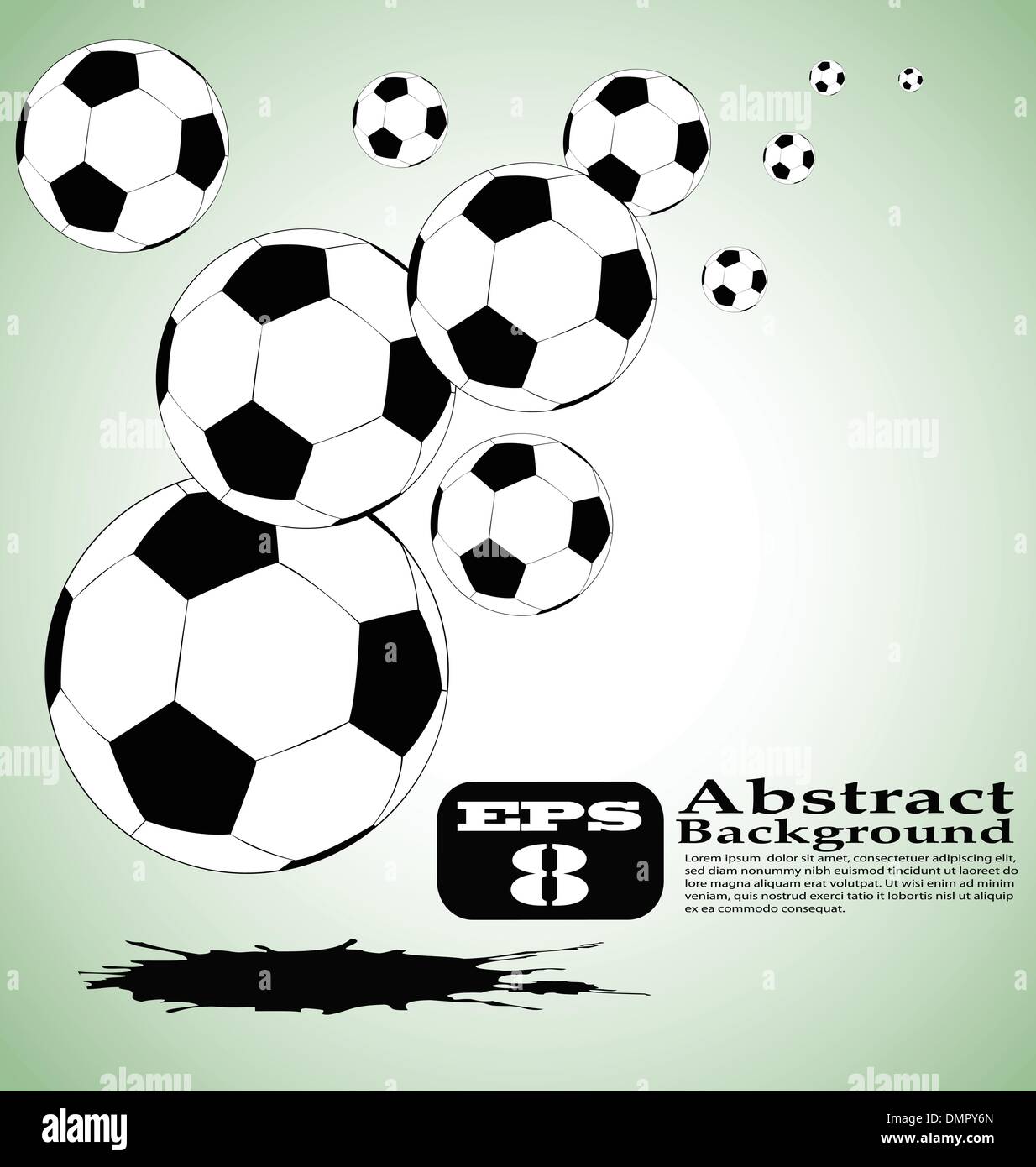 the vector abstract soccer background eps 8 Stock Vector Image & Art ...