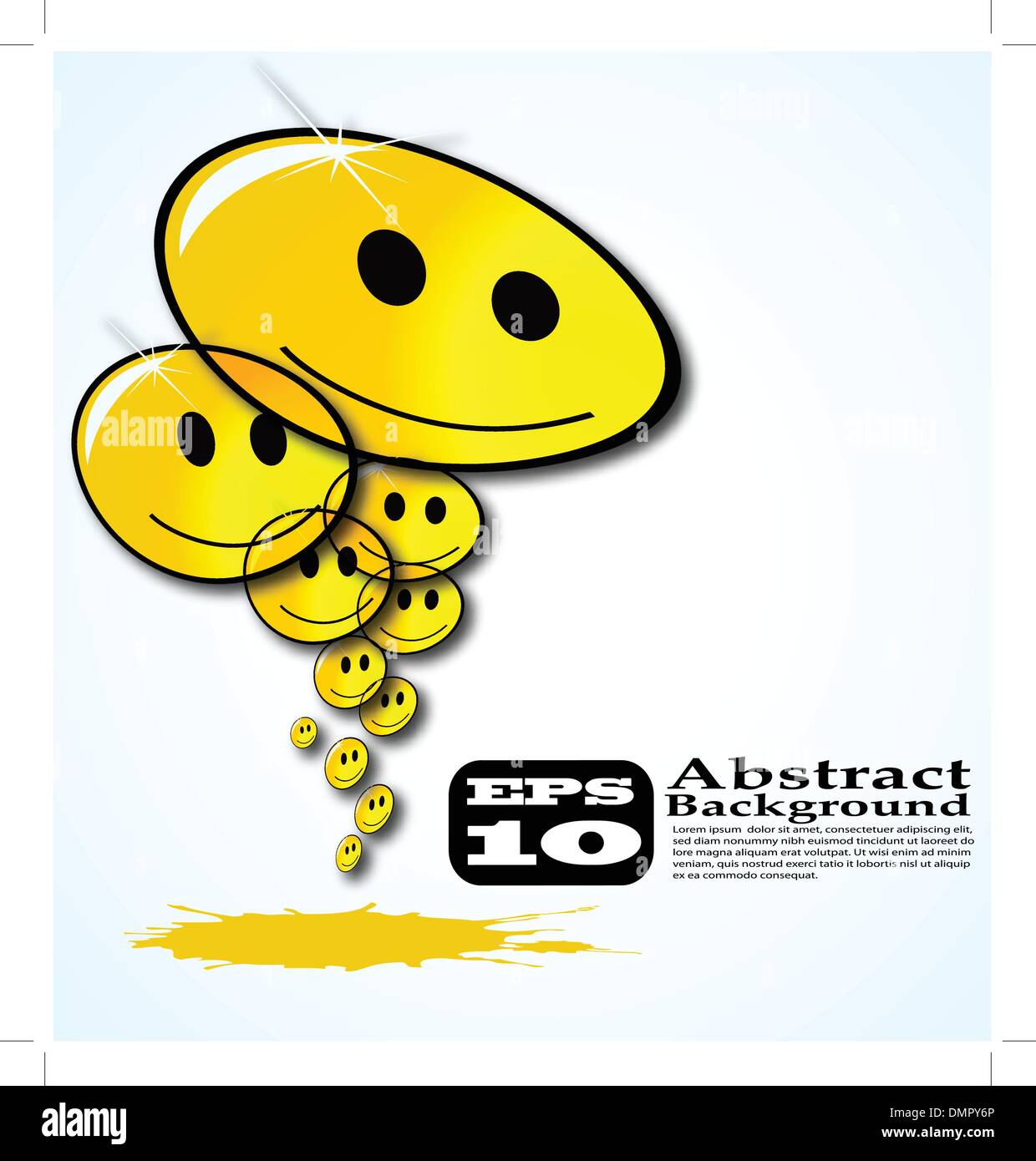 the abstract vector smile background eps 10 Stock Vector Image & Art ...