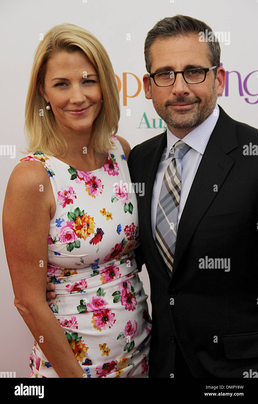 Nancy Walls and Steve Carell Premiere of 'Hope Springs' at SVA Theater ...
