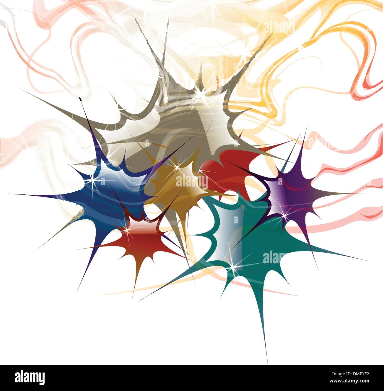 the vector abstract color background Stock Vector Image & Art - Alamy