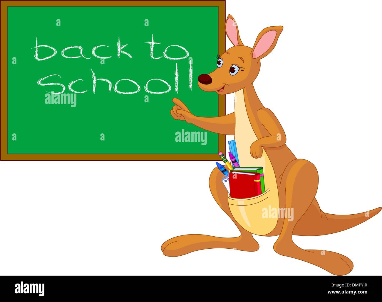 Cartoon character kangaroo hi-res stock photography and images - Alamy