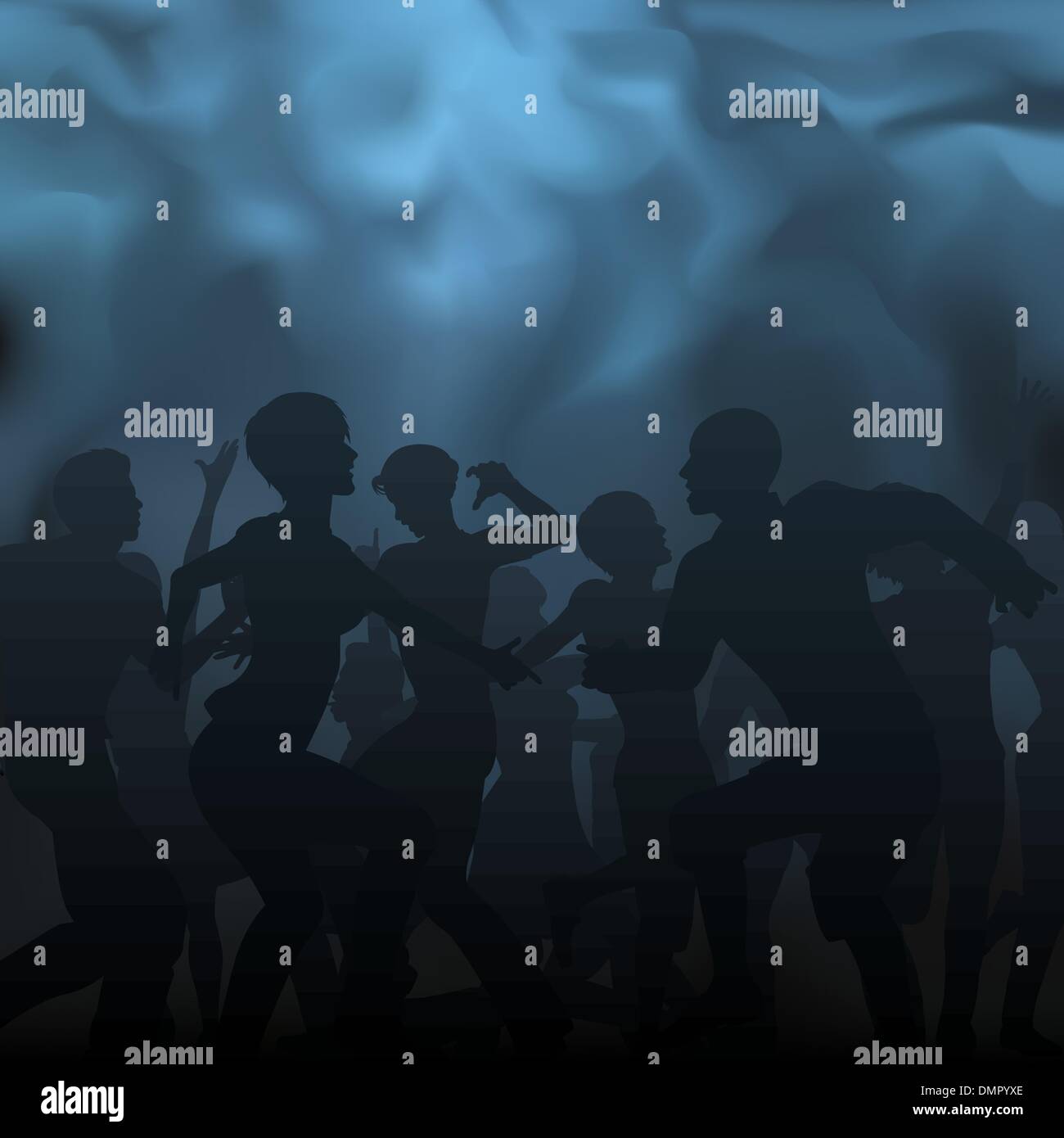 Smoke dance Stock Vector Images - Alamy