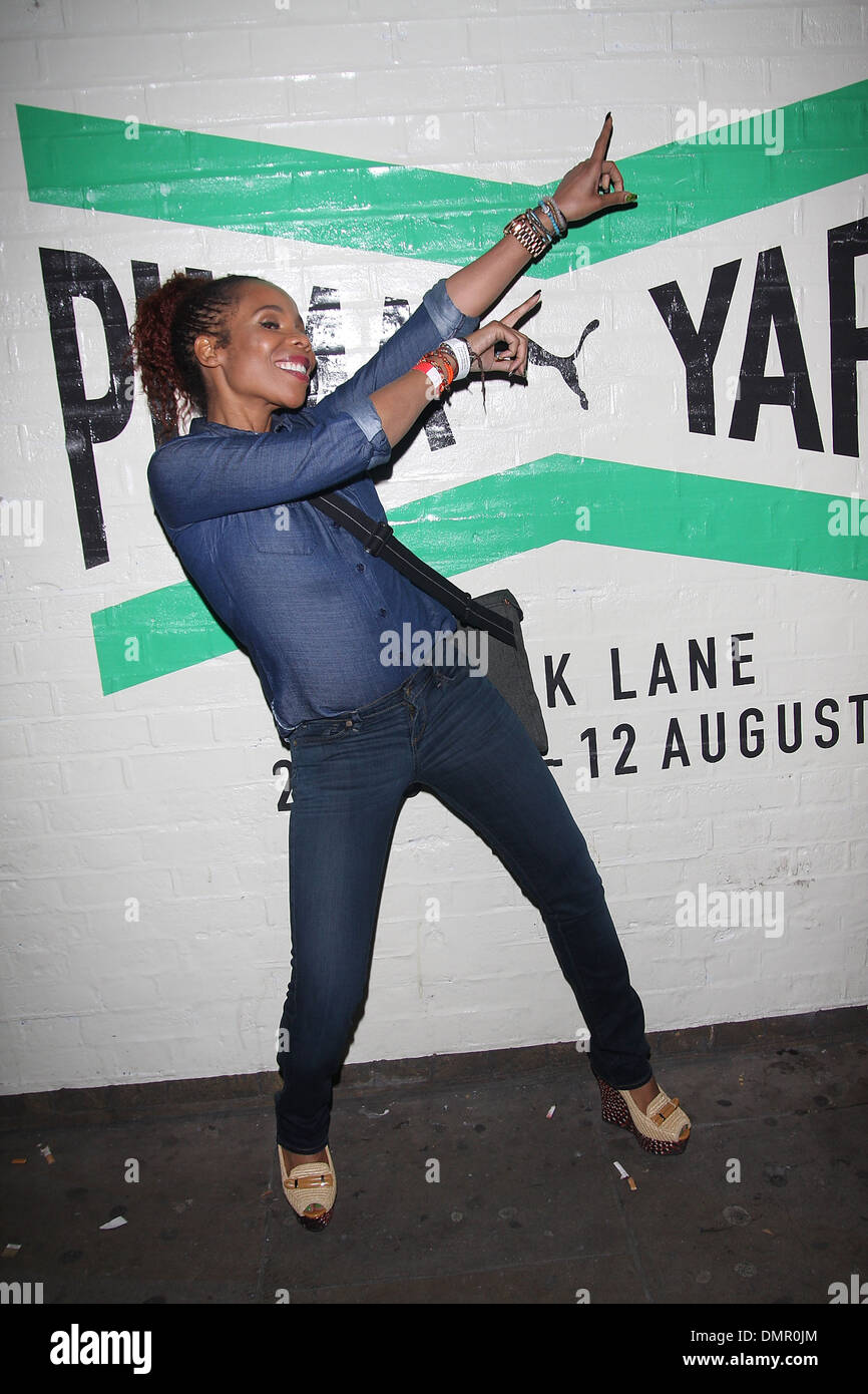 Cedella Marley Puma party held at the Puma Yard in Brick Lane ...