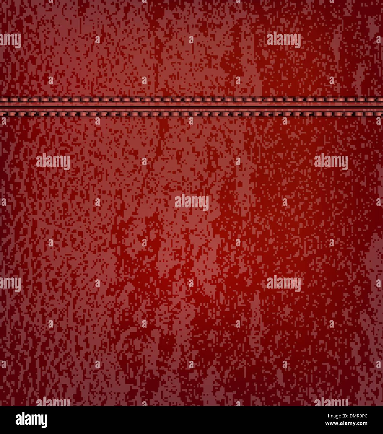 Red leather detail Stock Vector Images - Alamy