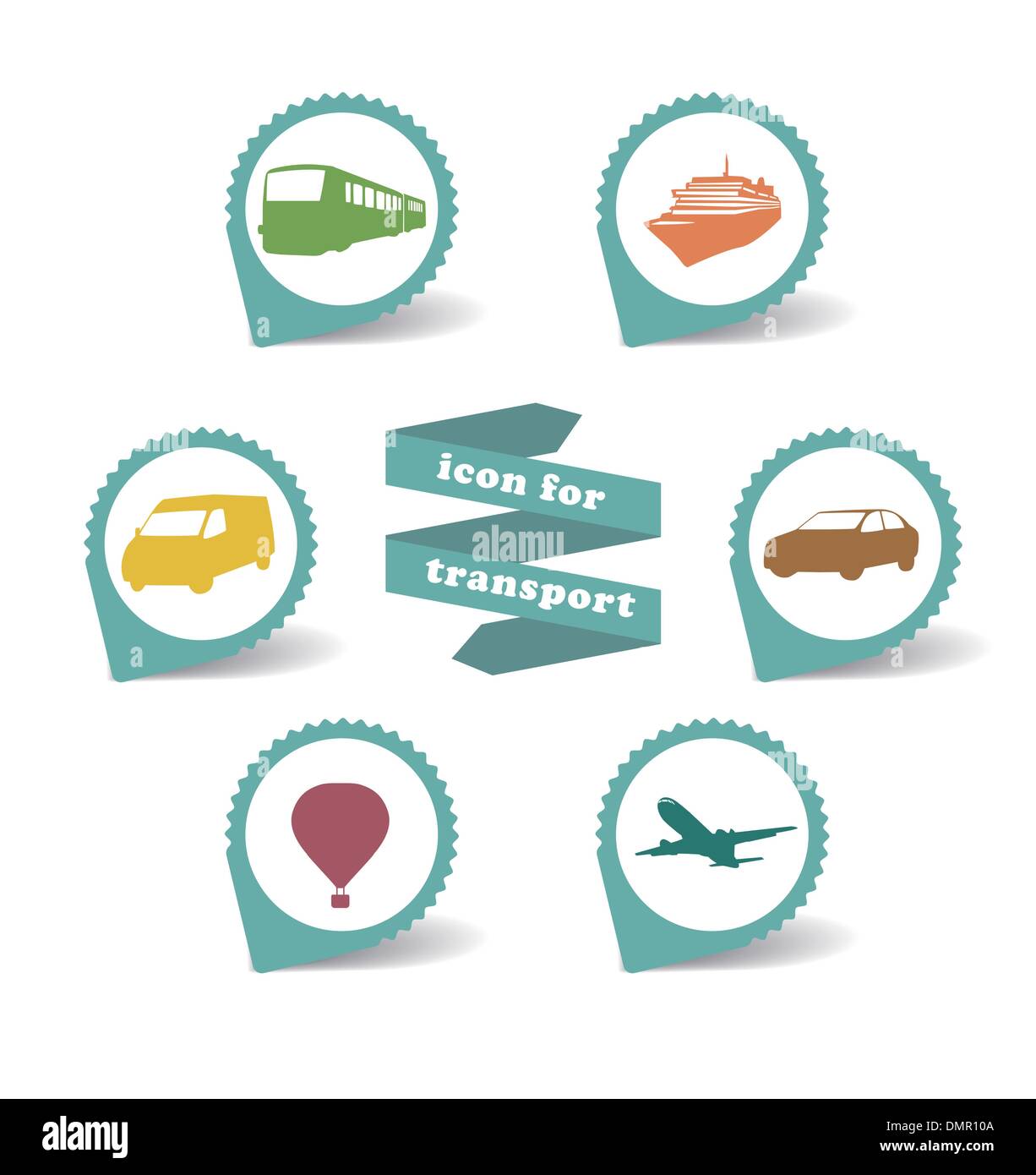 Transportation icons hi-res stock photography and images - Alamy