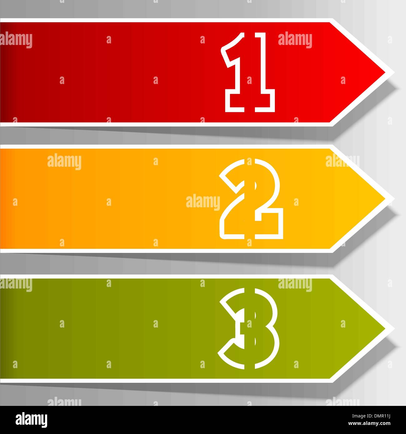 Set of colored stickers Stock Vector Image & Art - Alamy