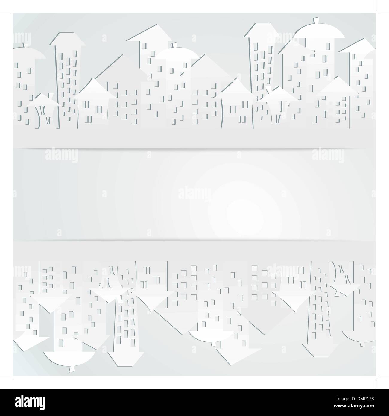 Abstract background with buildings Stock Vector Image & Art - Alamy