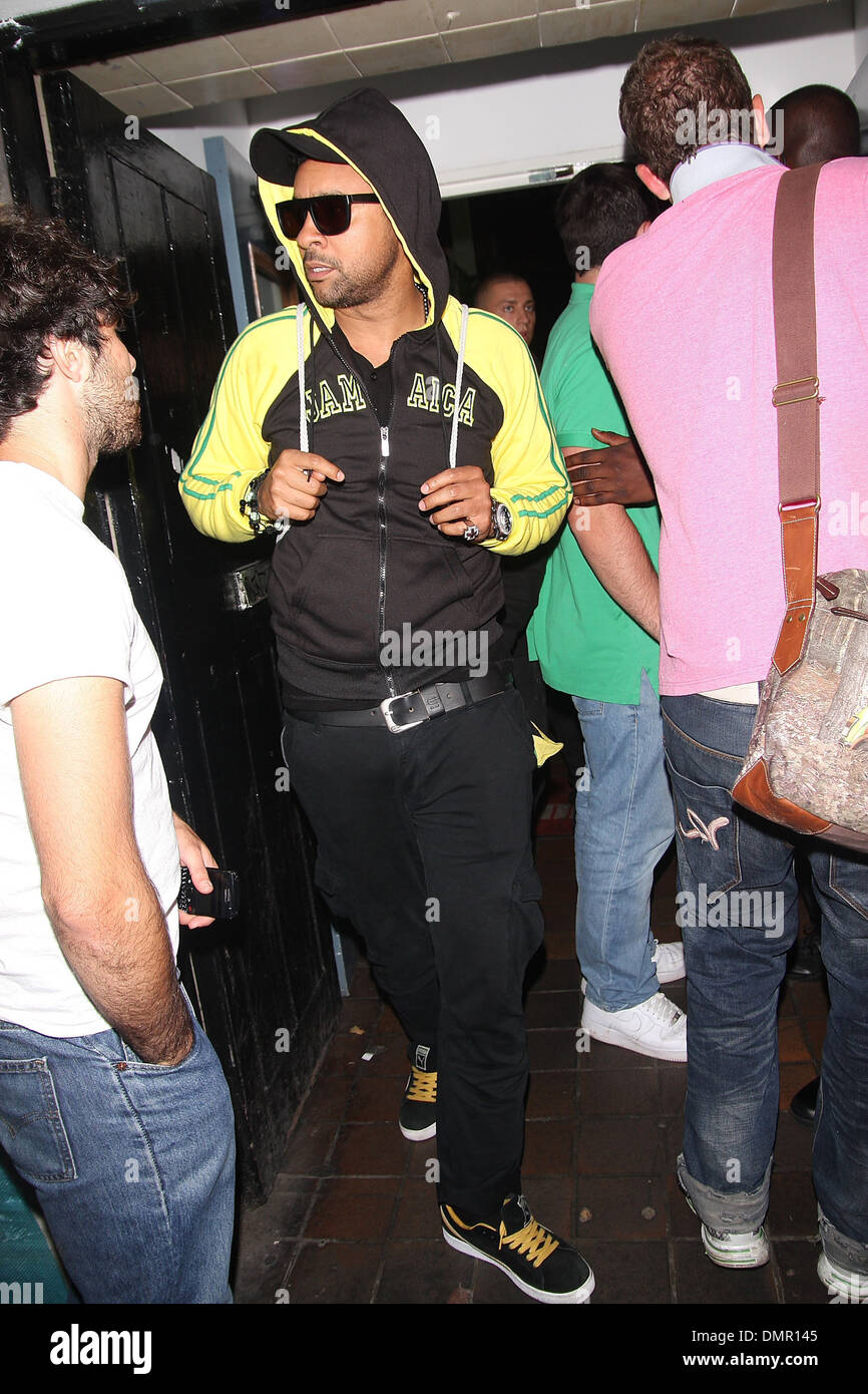 Shaggy Puma party held at the Puma Yard in Brick Lane - departures ...