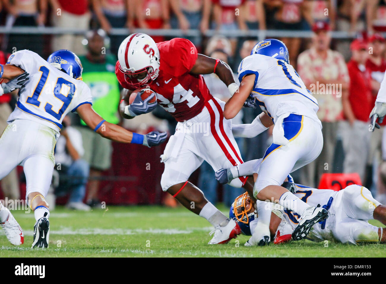 Stanford's Jeremy Stewart (34) during game action at Stanford Stadium ...