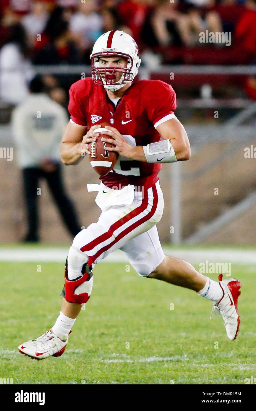 Stanford's Andrew Luck (12) during game action at Stanford Stadium in ...