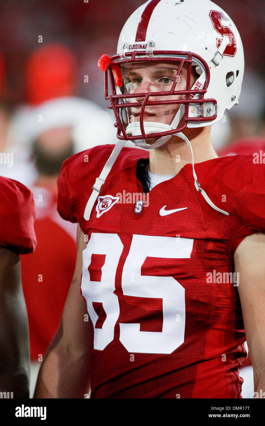 Stanford's Ryan Hewitt (85) during game action at Stanford Stadium in ...