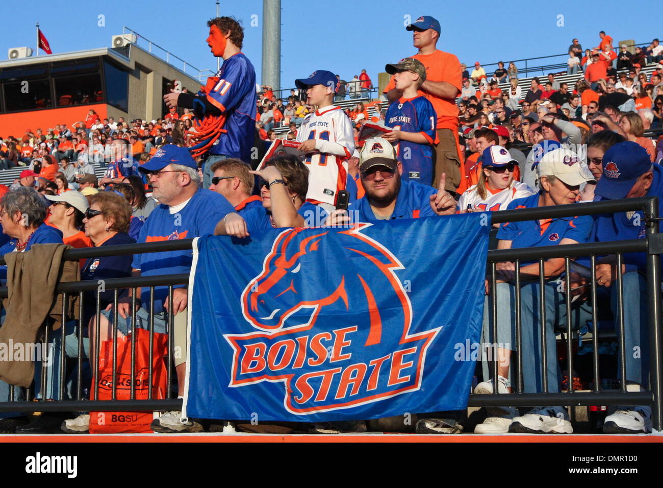 Boise State fans show their support during game action. Boise State ...