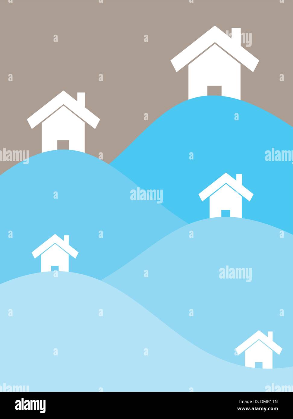 Home in the water illustration Stock Vector Image & Art - Alamy