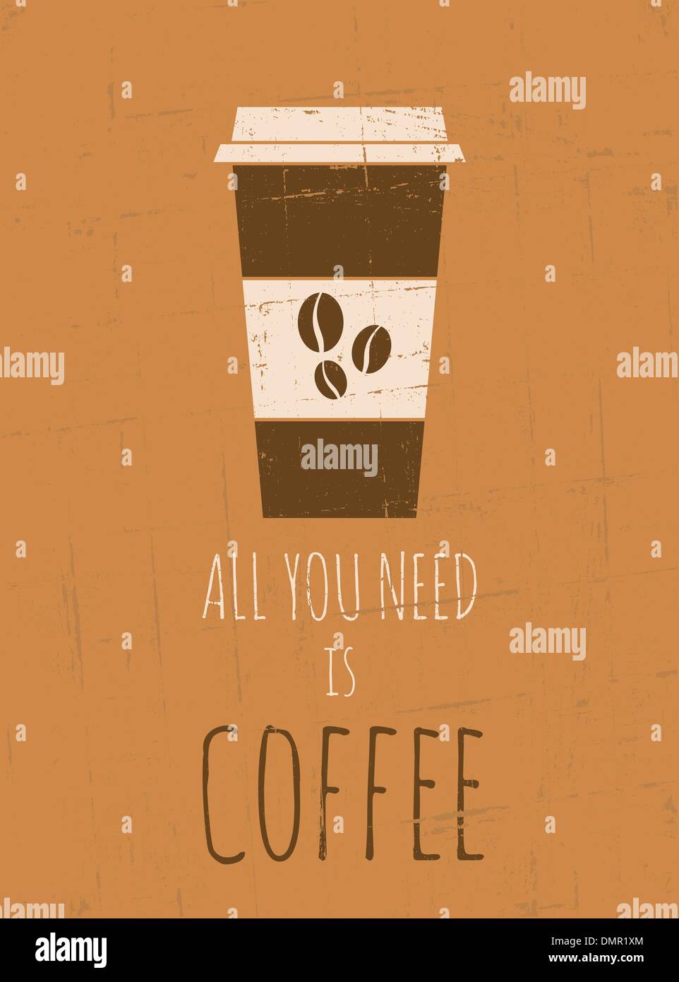 Retro Coffee Poster Stock Vector Image & Art - Alamy