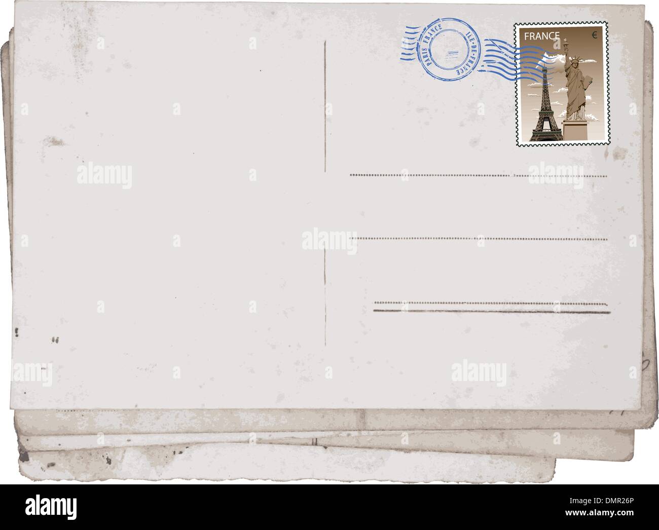 Blank postcards hi-res stock photography and images - Alamy