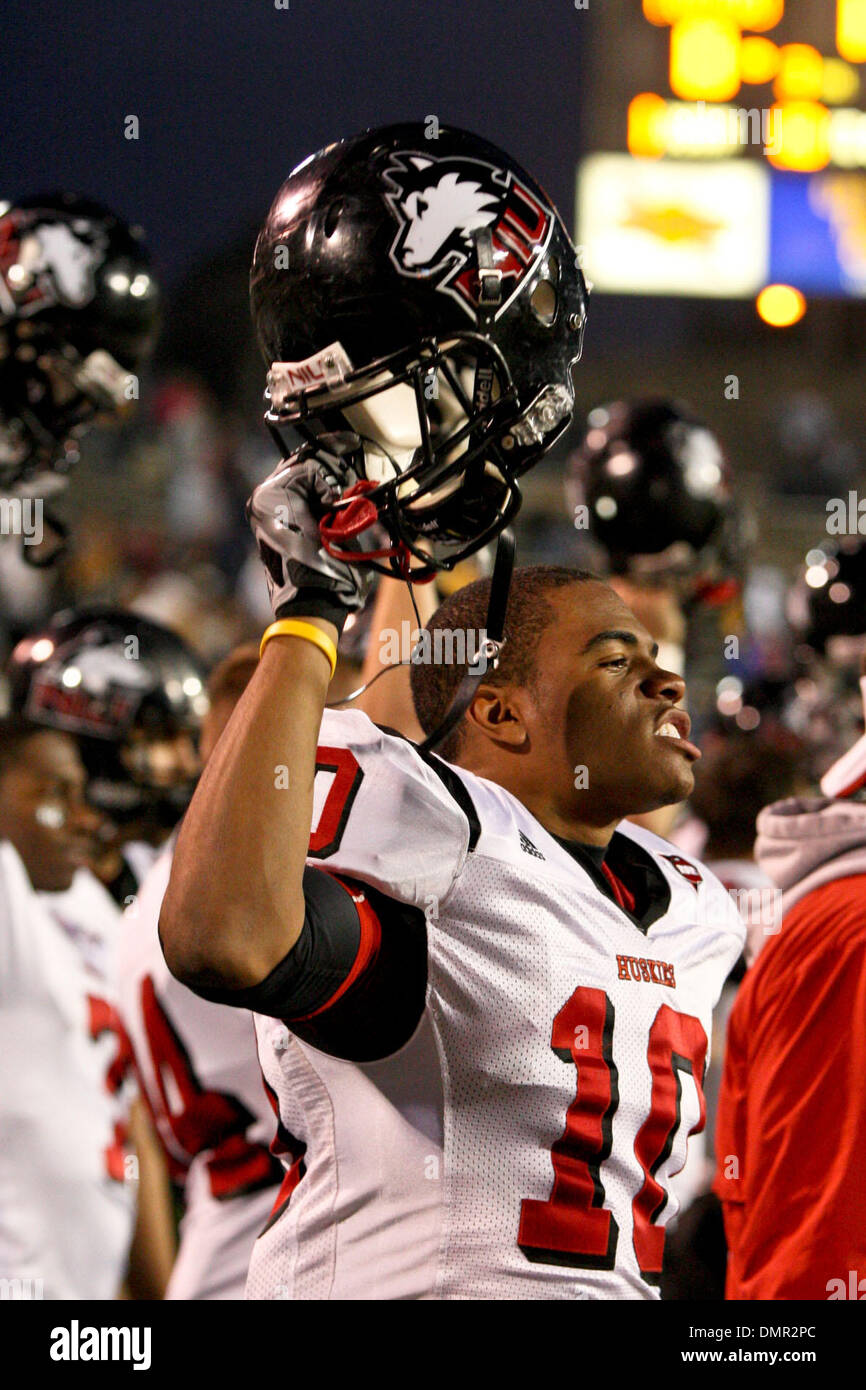 Northern Illinois wide receiver Willie Clark (10) during game action ...