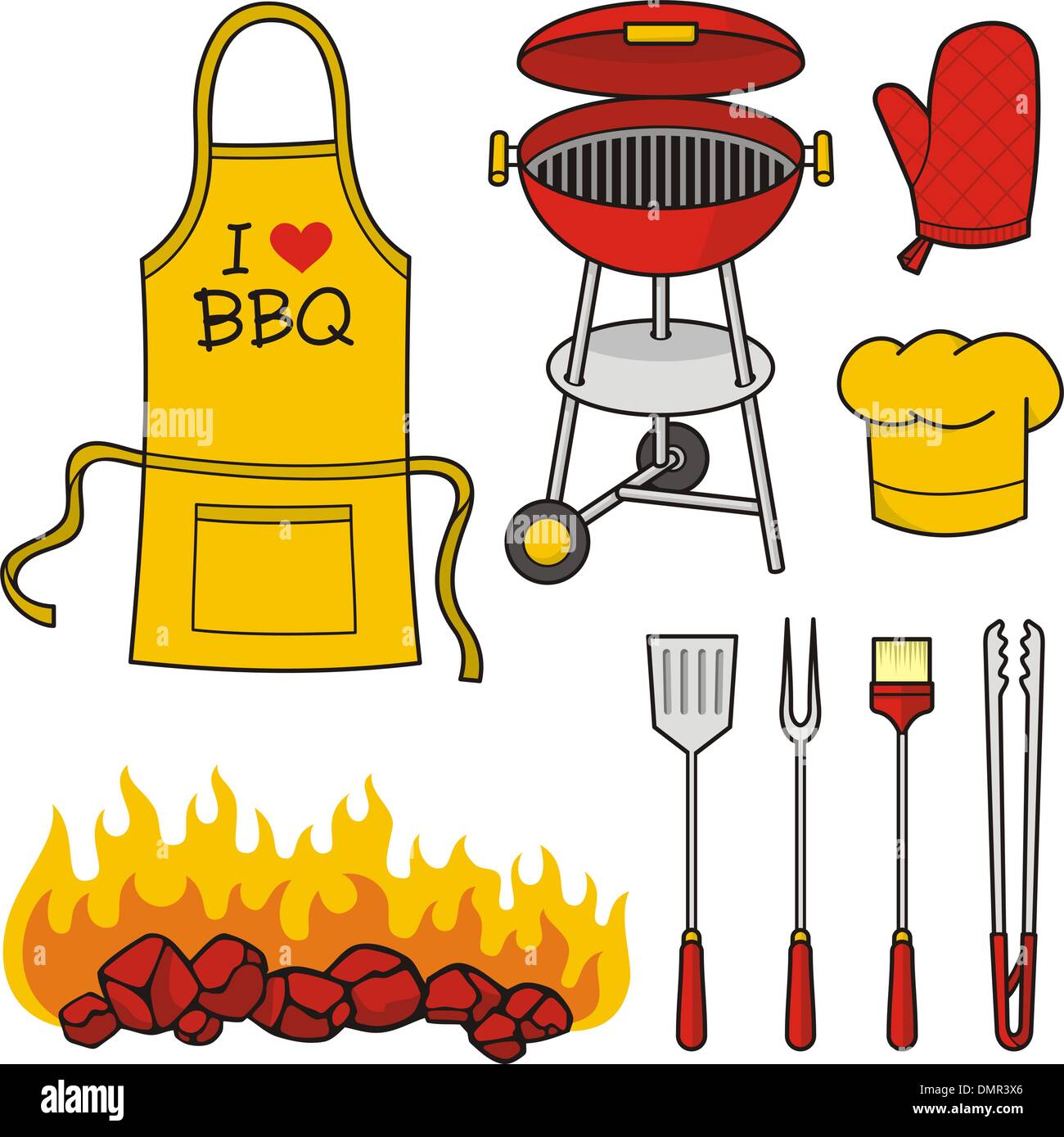 Grill Tools Clip Art