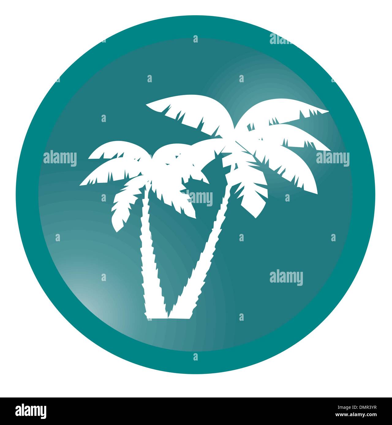 Palms pattern Cut Out Stock Images & Pictures - Alamy