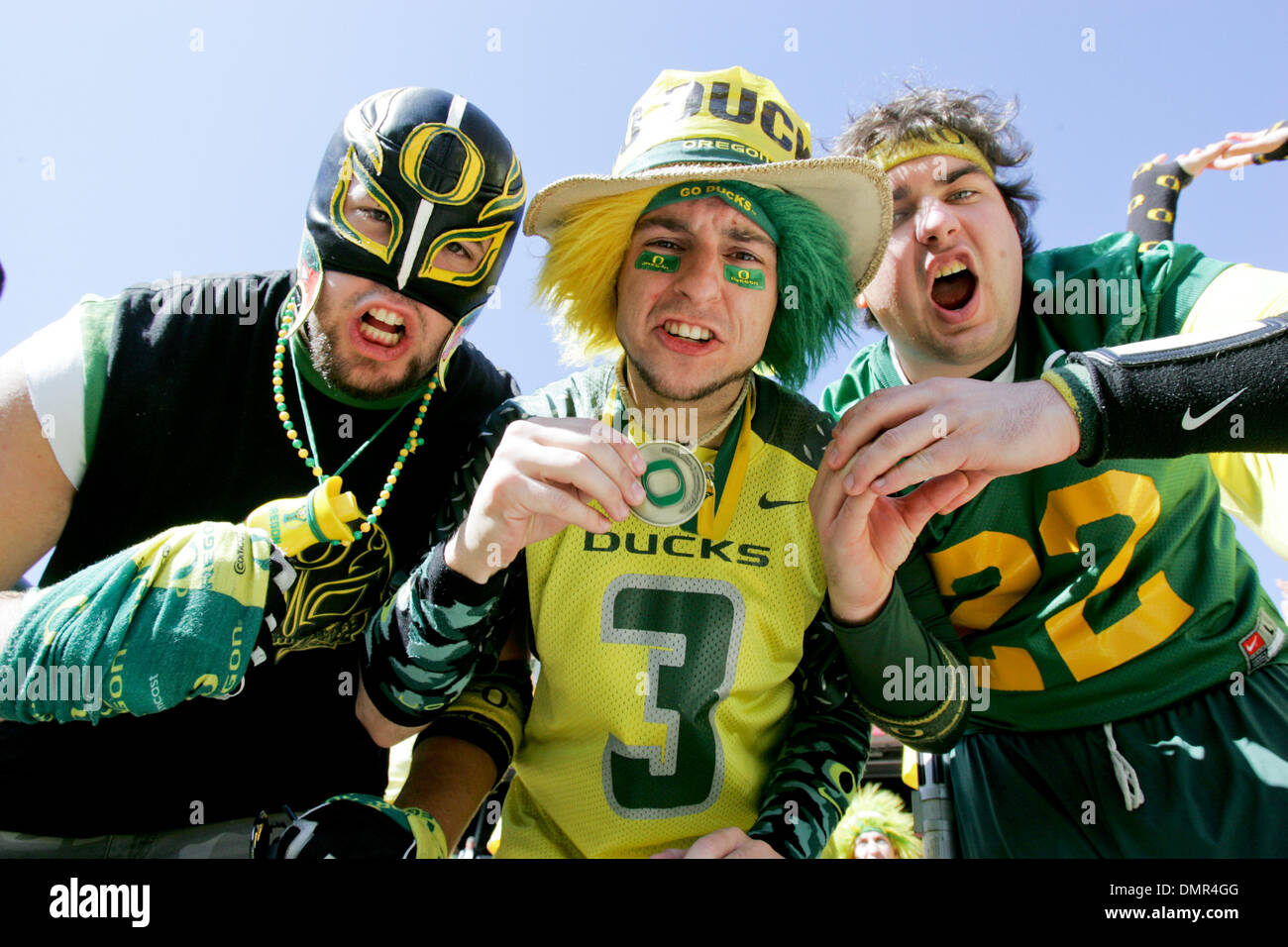 Oregon fans during game action on Saturday at Stanford Stadium, Foster ...