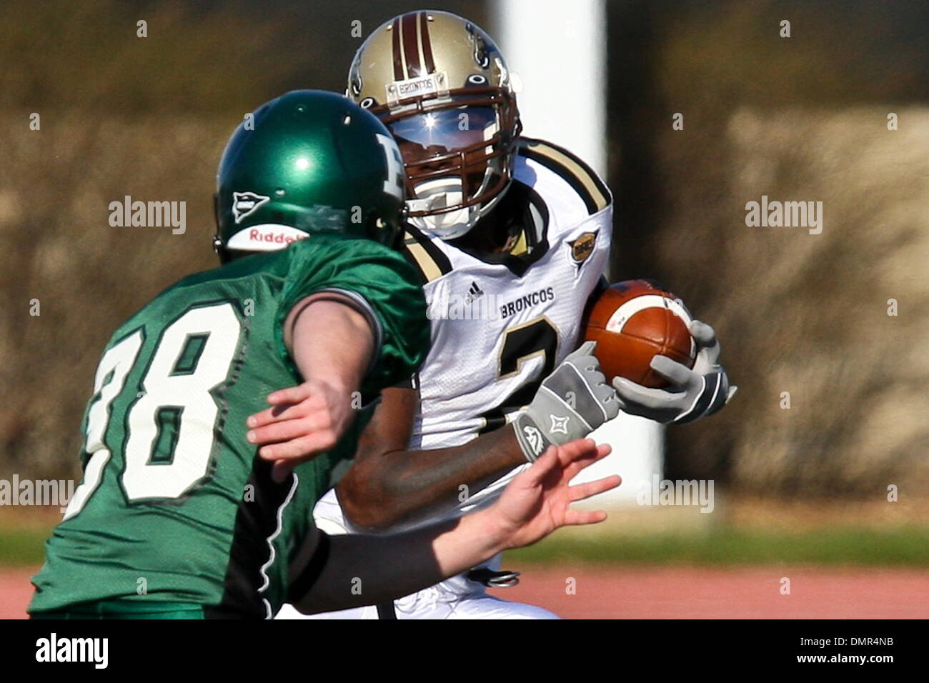 Western Michigan running back Brandon West (2) during game action ...
