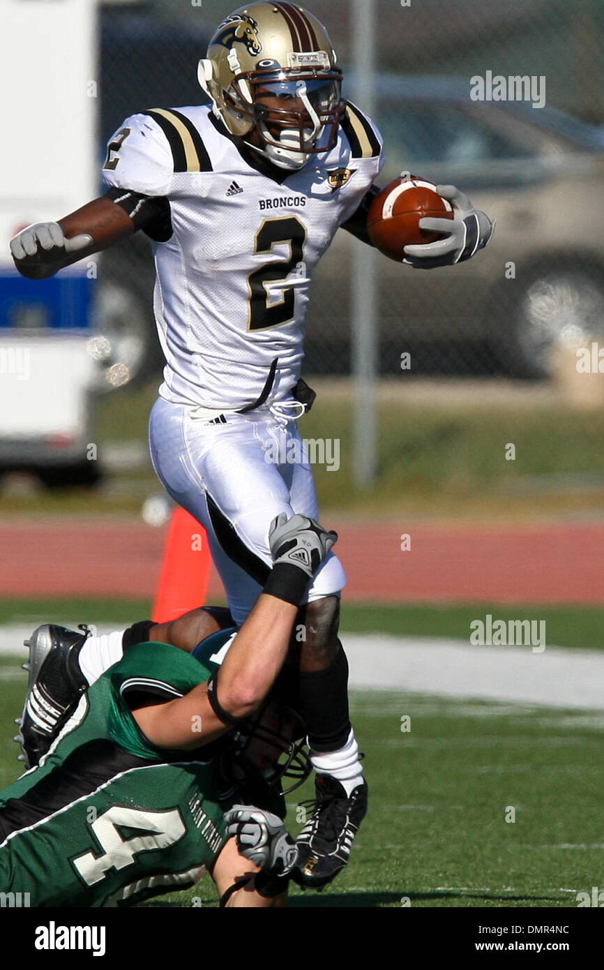 Western Michigan running back Brandon West (2) during game action ...