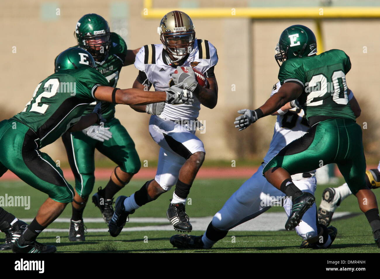 Western Michigan running back Brandon West (2) during game action ...
