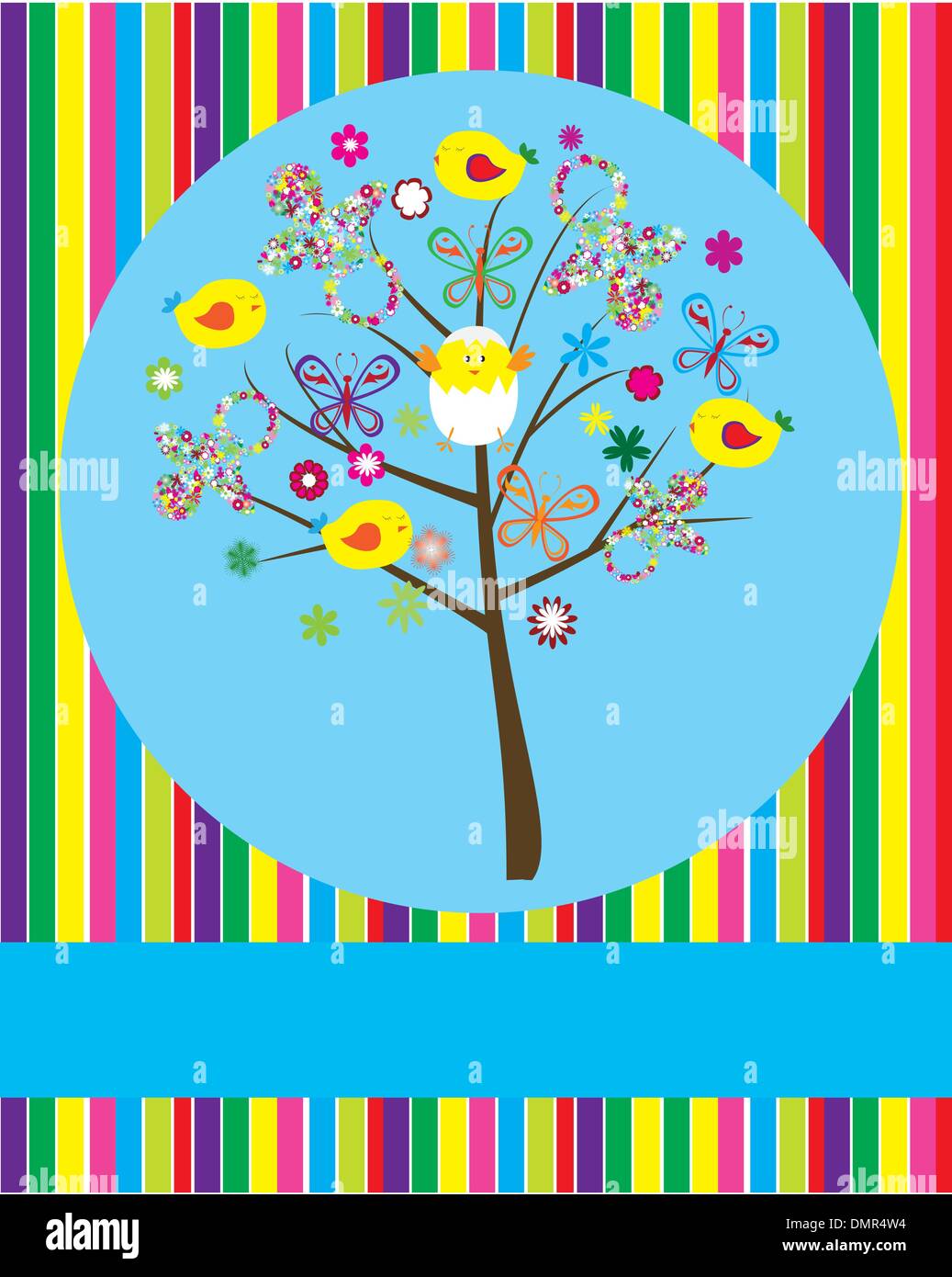 Baby shower tree Stock Vector Image & Art - Alamy