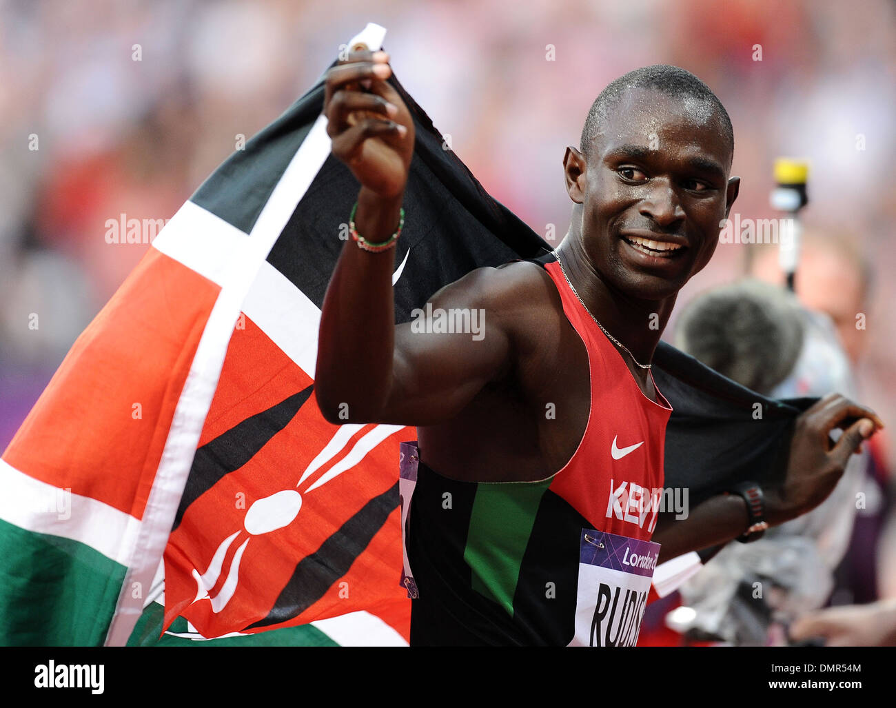 David Lekuta Rudisha London 2012 Olympic Games - Men's 800m Final ...
