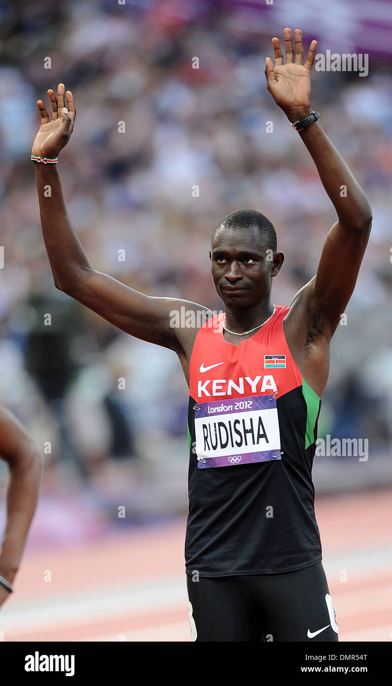David Lekuta Rudisha London 2012 Olympic Games - Men's 800m Final ...