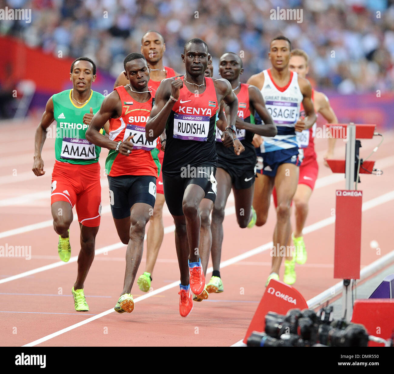 David Lekuta Rudisha London 2012 Olympic Games - Men's 800m Final ...
