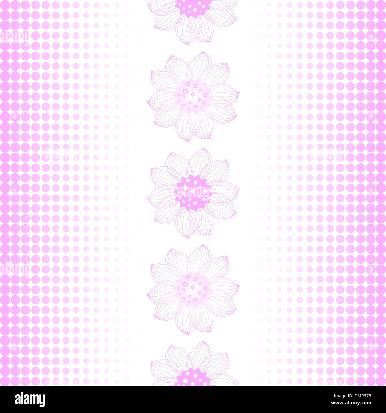 Pink white pattern Stock Vector Images - Alamy