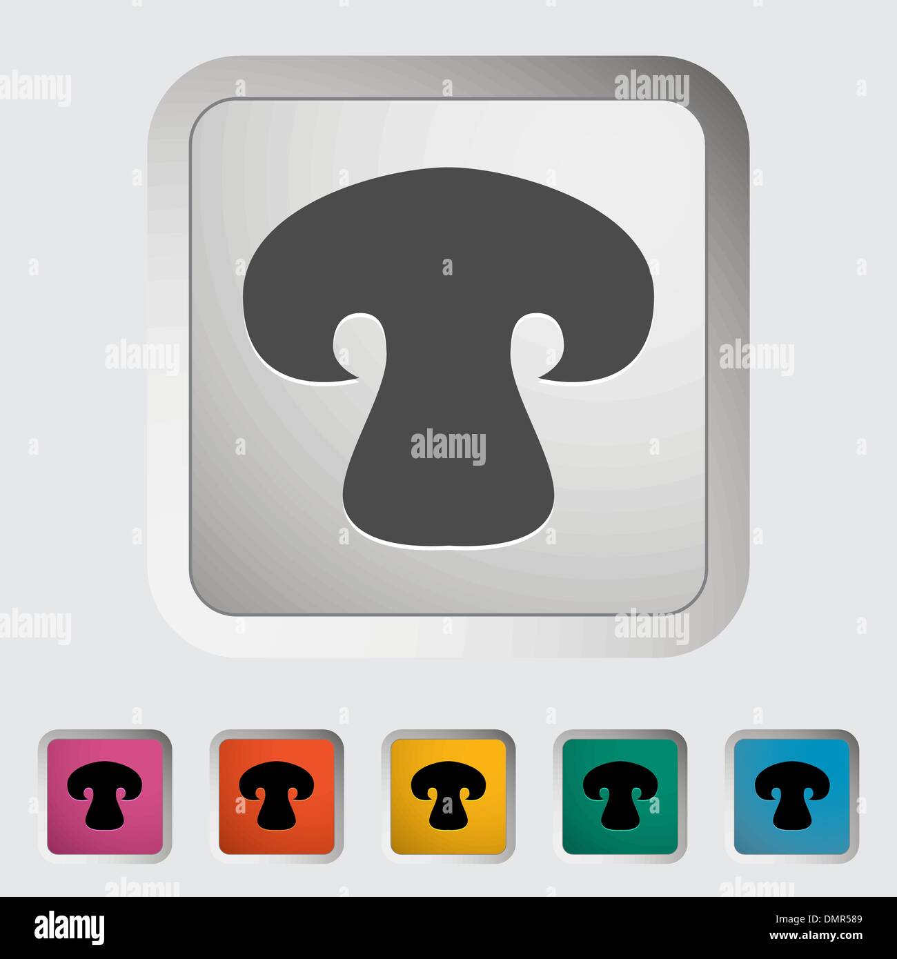 Mushroom sign Stock Vector Images - Alamy