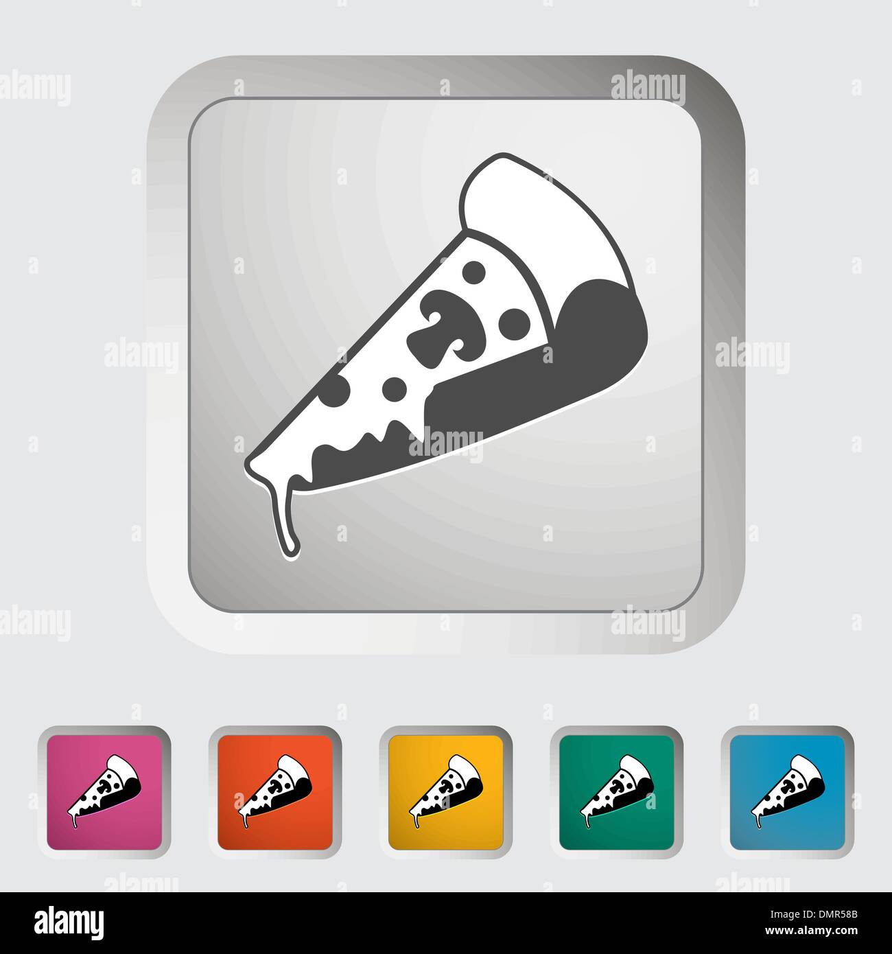 Pizza topping Stock Vector Images - Alamy