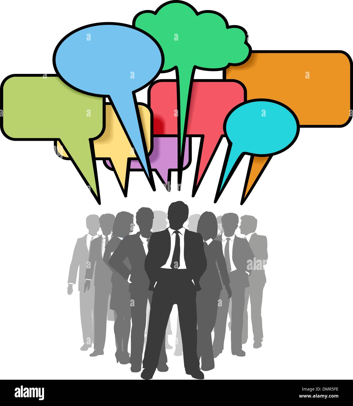 Women speech bubbles hi-res stock photography and images - Alamy