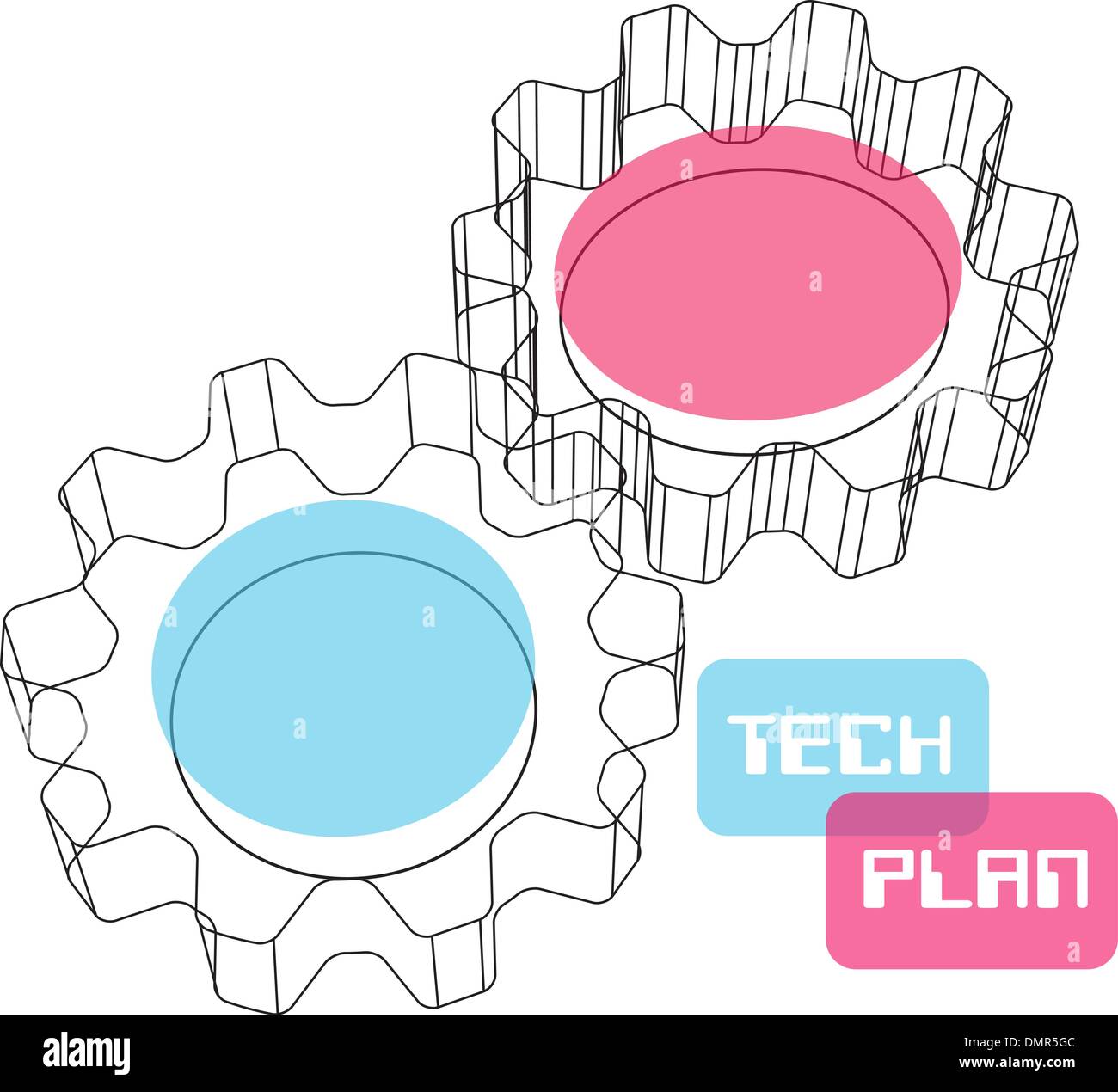 Technology work space Cut Out Stock Images & Pictures - Alamy