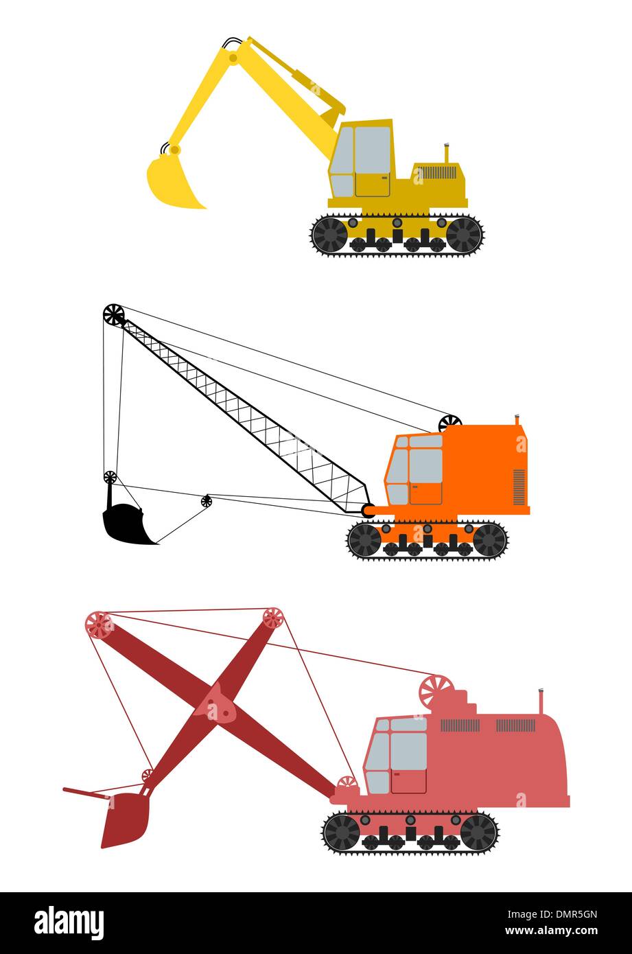 Utility excavator hi-res stock photography and images - Alamy