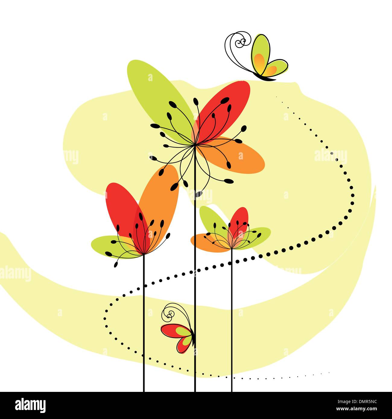 Springtime art Stock Vector Images - Alamy