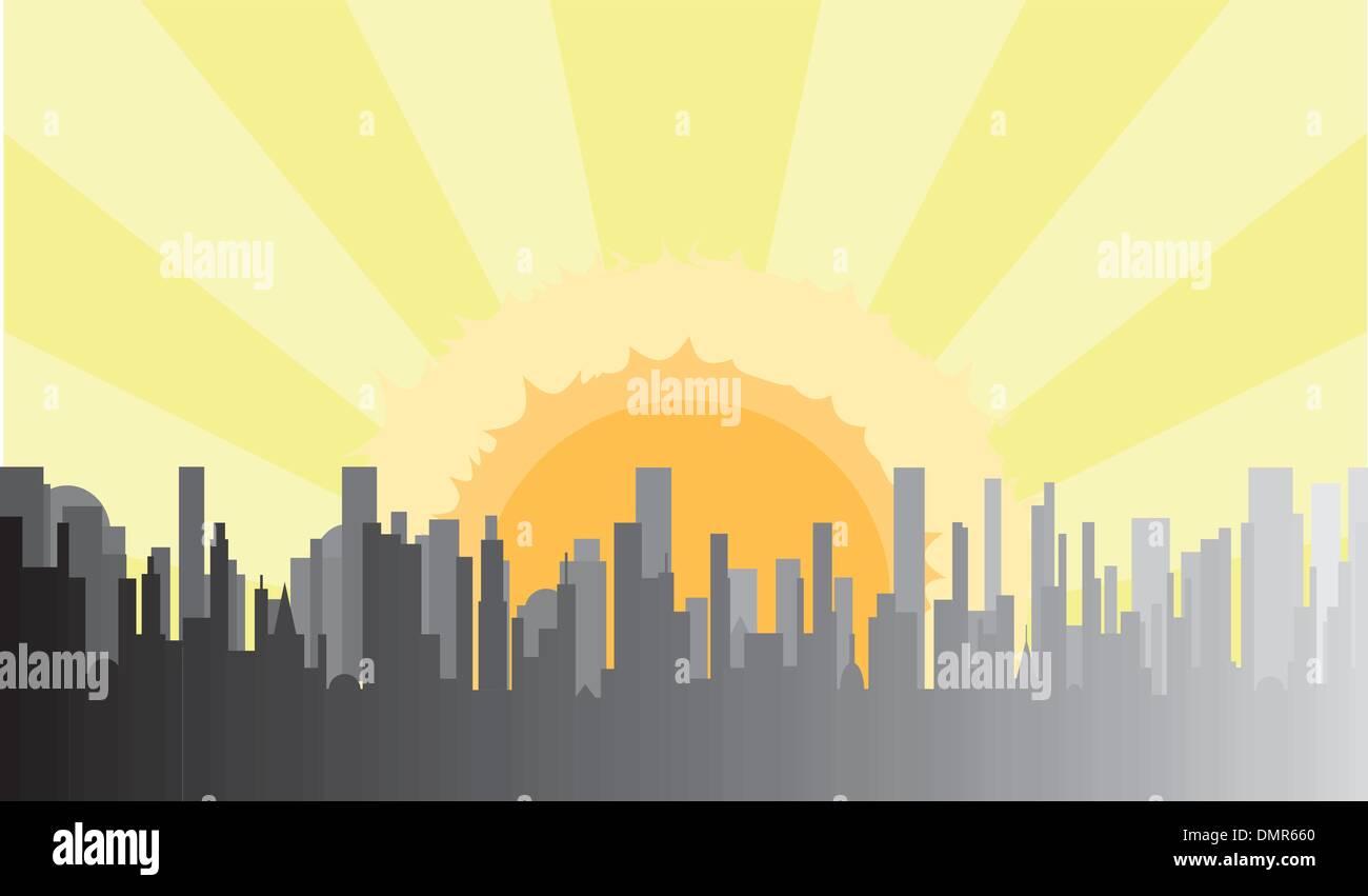 City of sun Stock Vector Images - Alamy