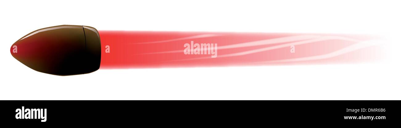 Speeding bullet Stock Vector Images - Alamy