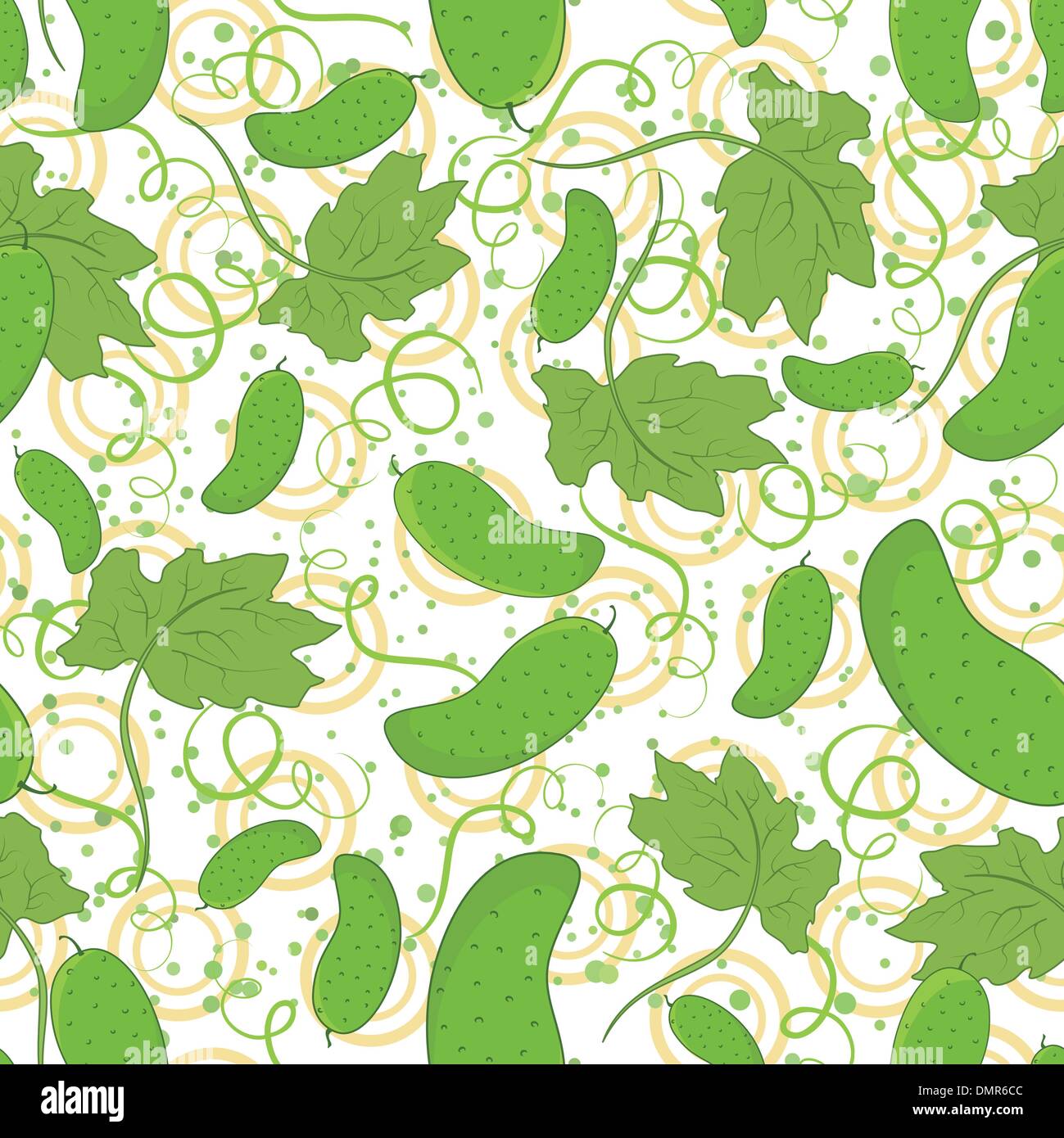 Decorative cucumbers Stock Vector Images - Alamy