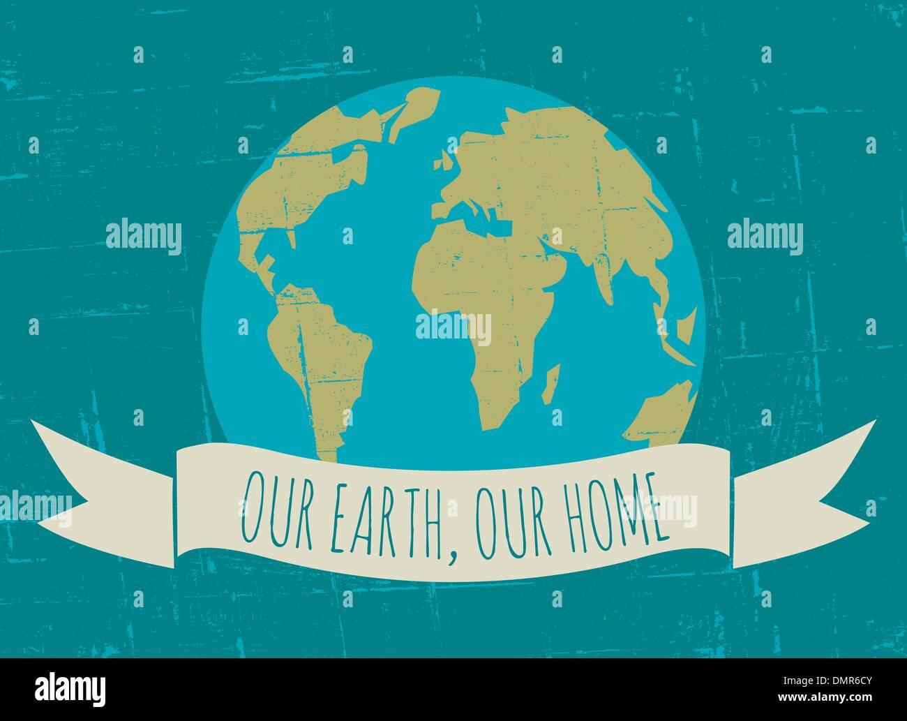 Earth poster Stock Vector Images - Alamy