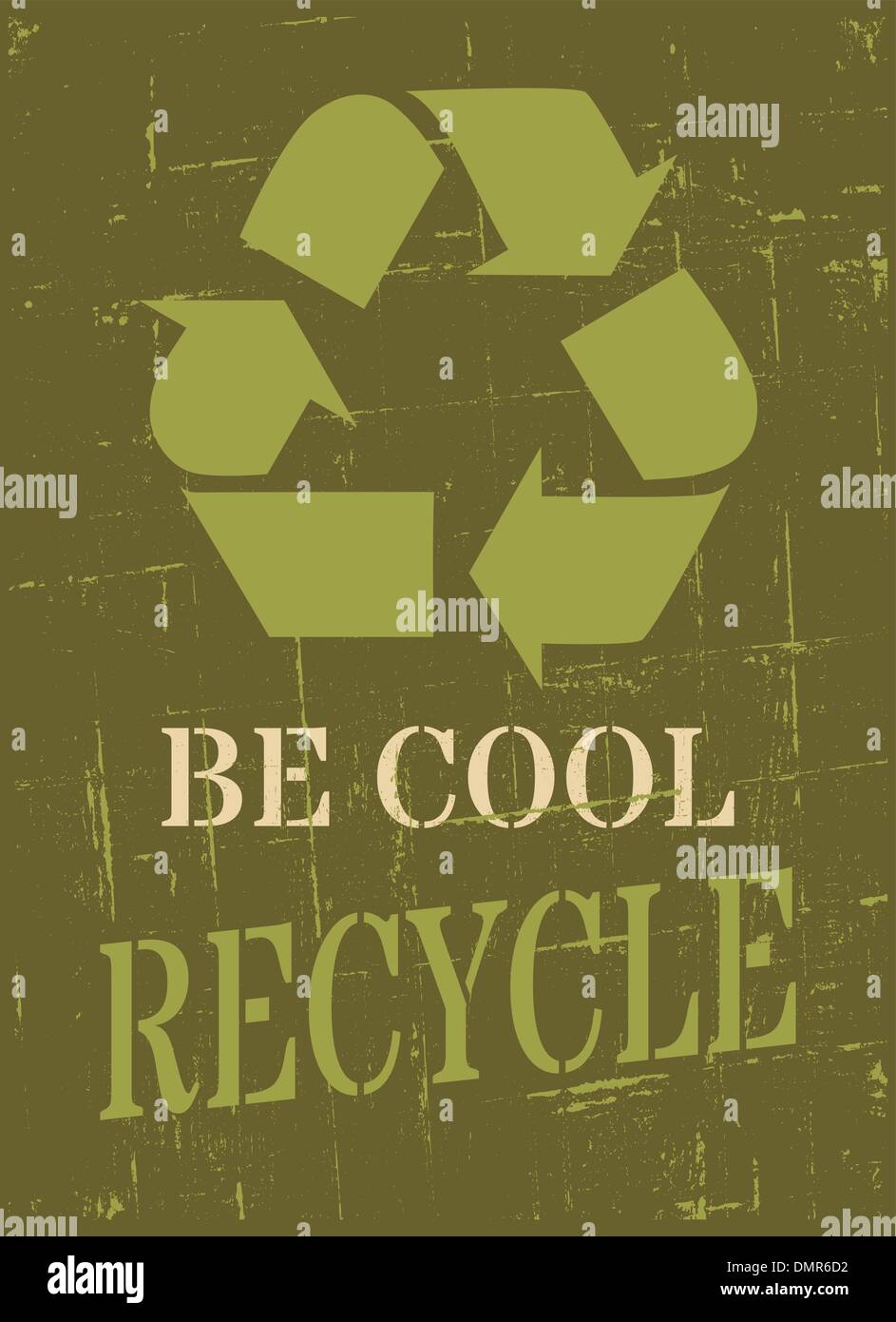 Recycle Symbol Poster Stock Vector Image & Art - Alamy
