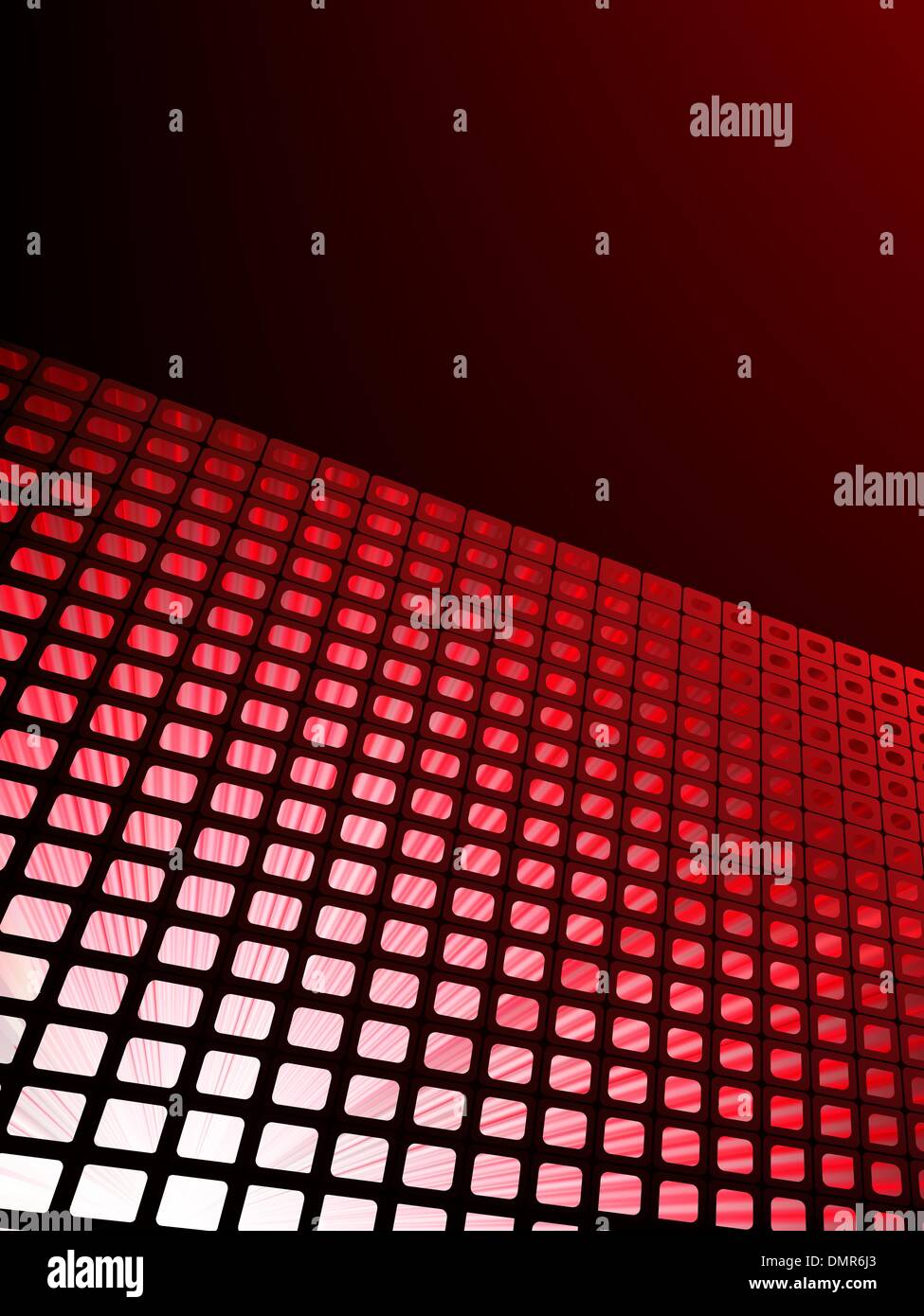 Red waveform vector background. EPS 8 Stock Vector Image & Art - Alamy