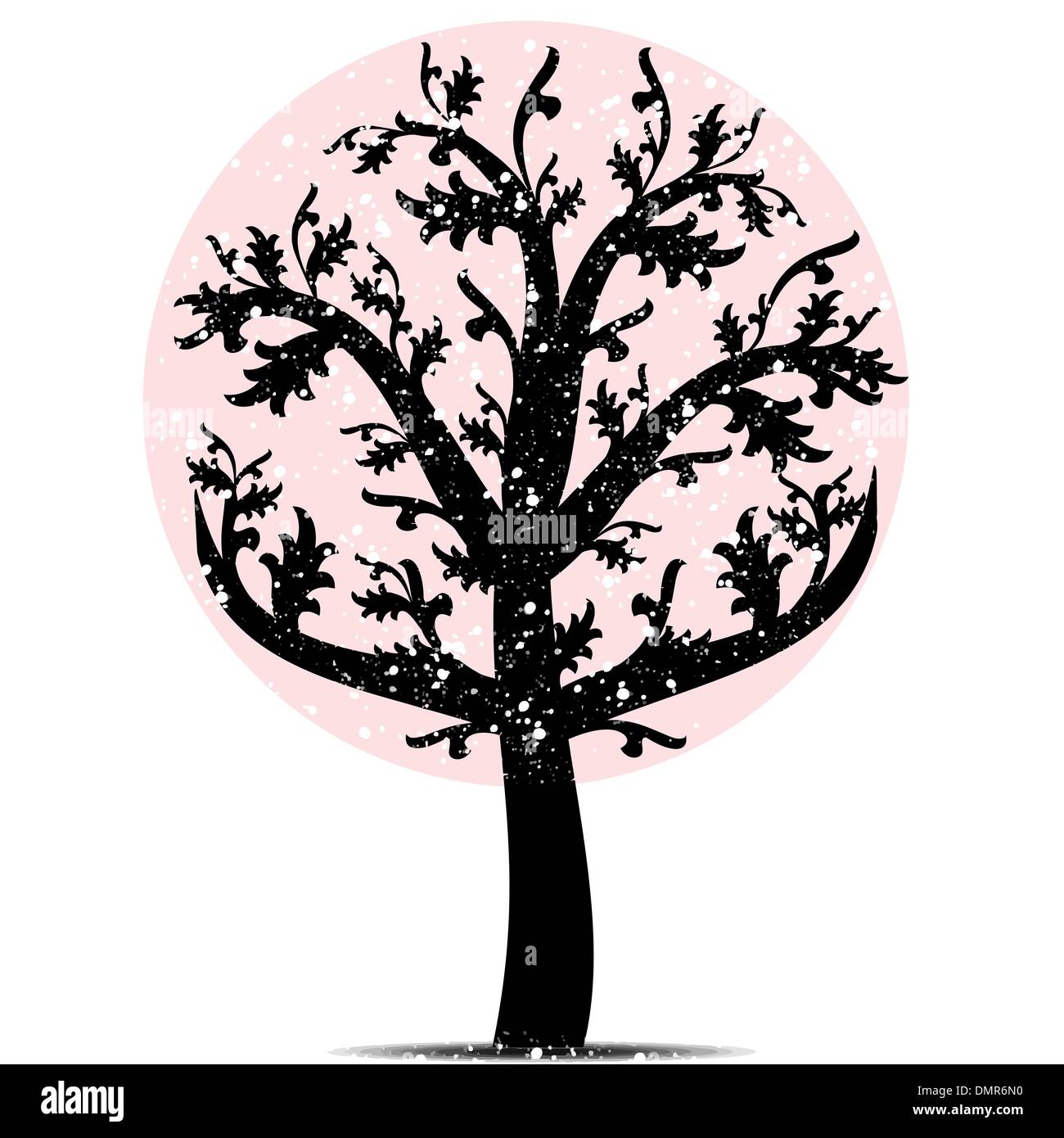 Pink ice plant Stock Vector Images - Alamy