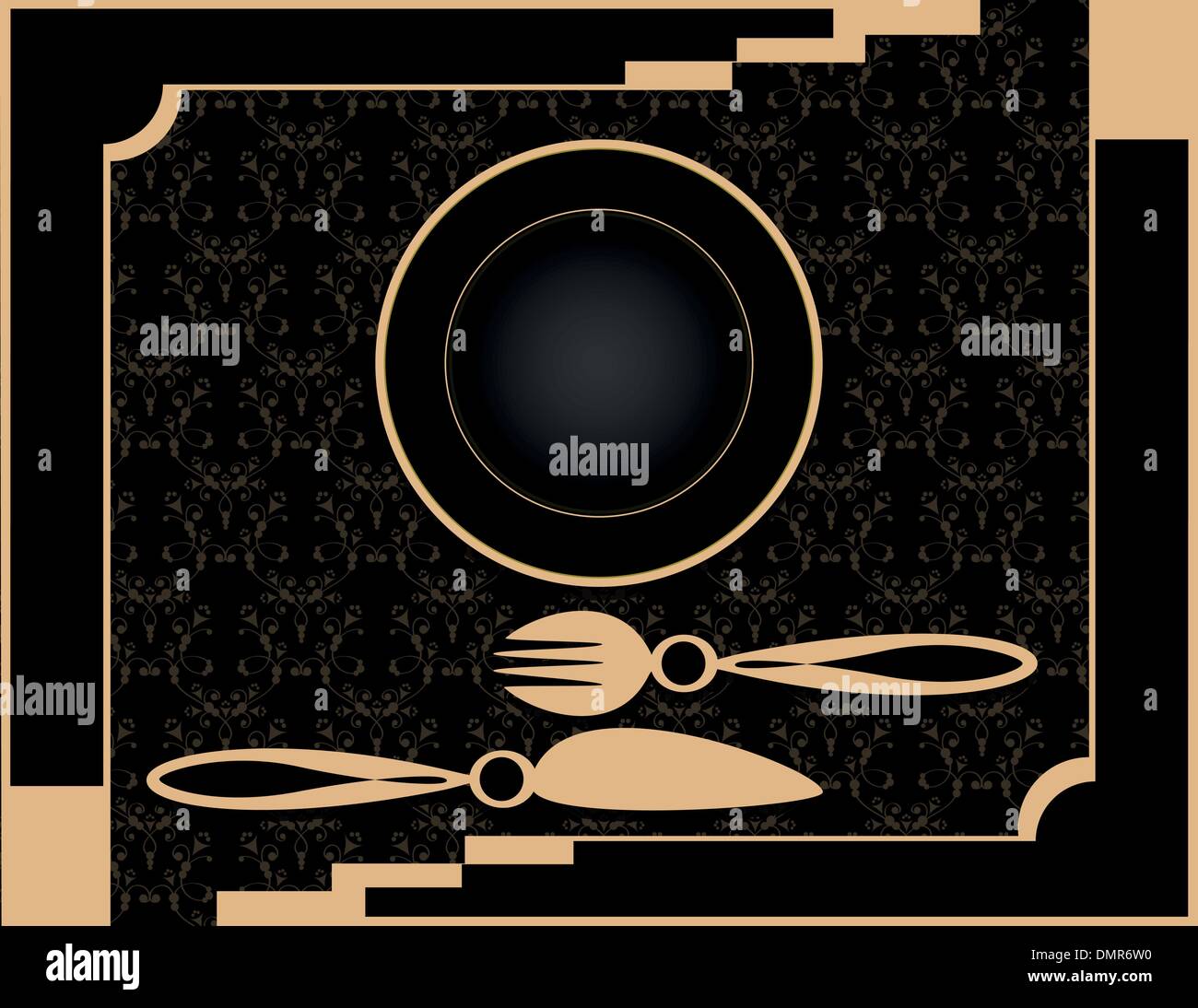 Vintage menu background Stock Vector Image & Art - Alamy