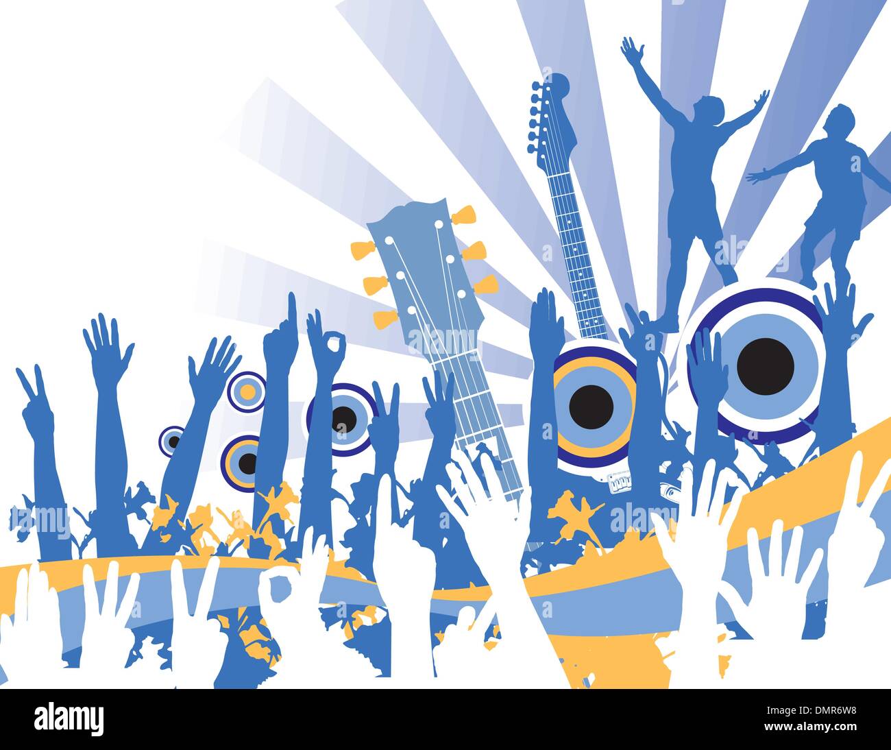 Funky music party Stock Vector Image & Art - Alamy